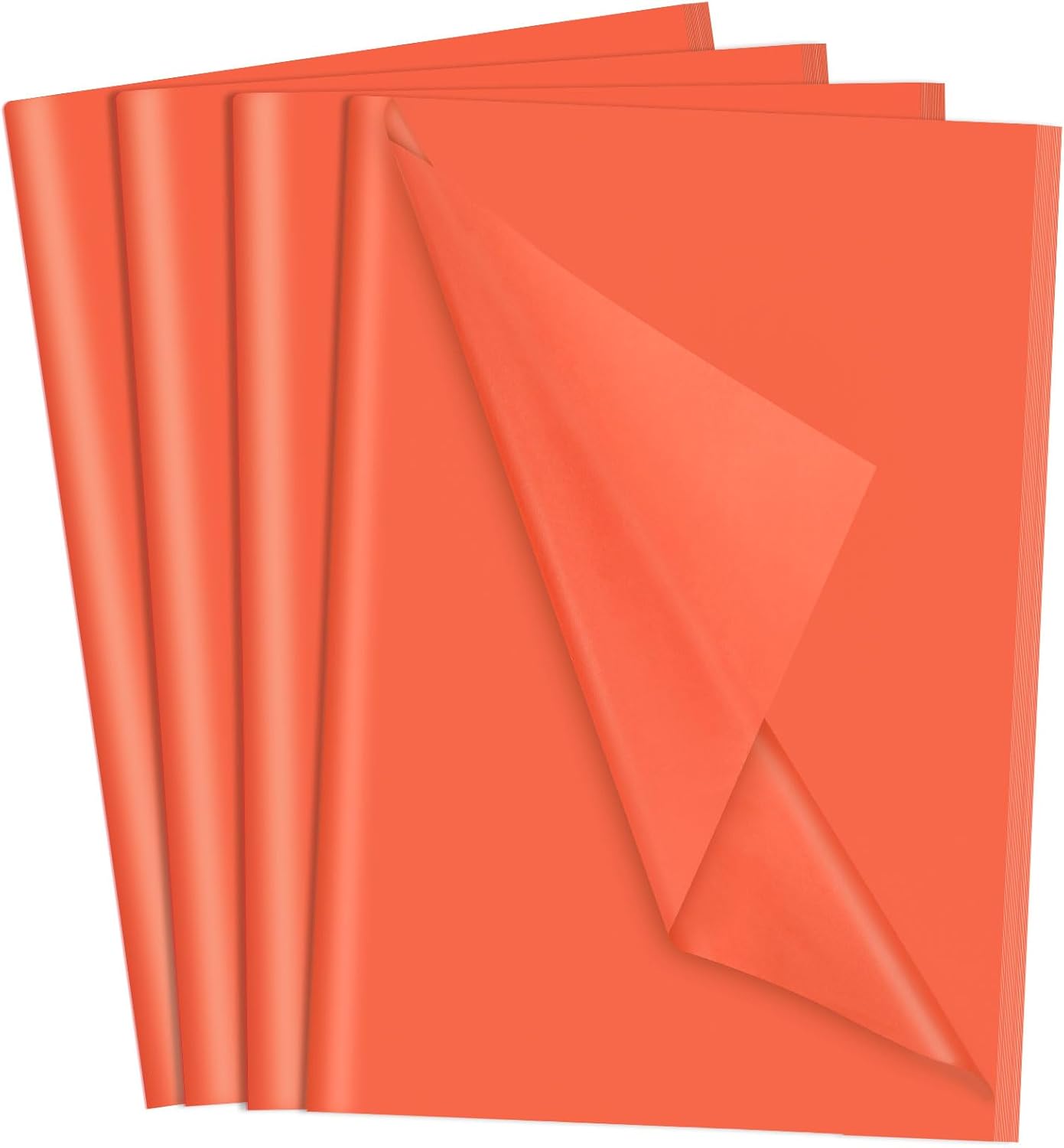 Amazon.com: 160 Sheets Orange Tissue Paper 20 X 14 Inches for Gift Bags ...
