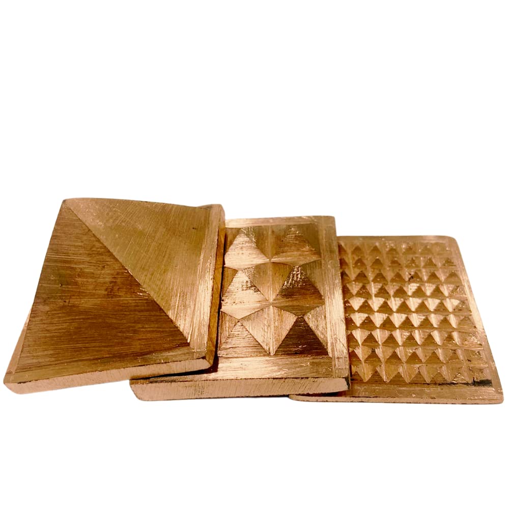 Buy The Spiritual Living Copper Vastu Pyramid Set | Vastu Remedies II ...
