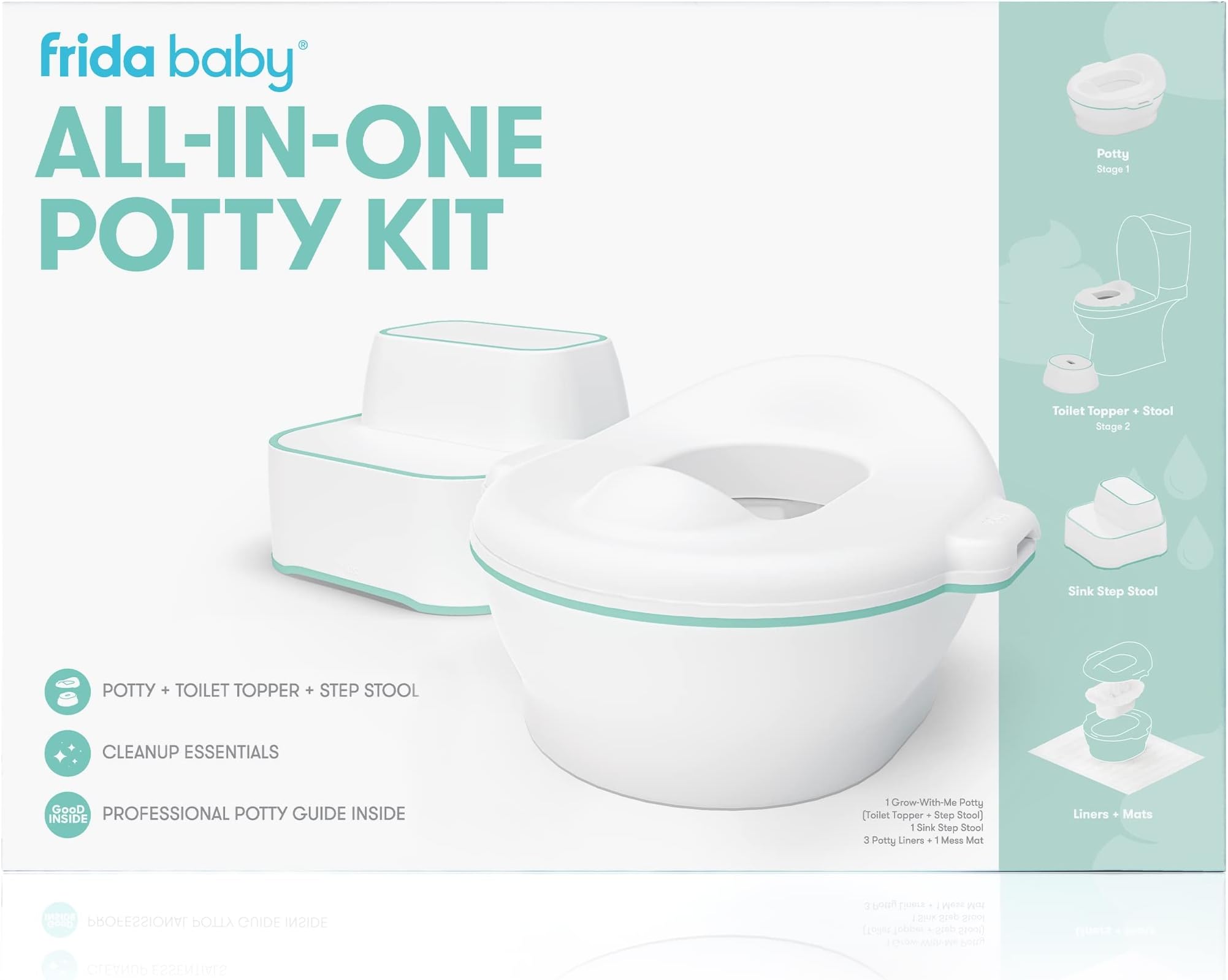 Amazon.com: Tebery 100 Pack Portable Potty Chair Liners with Drawstring ...