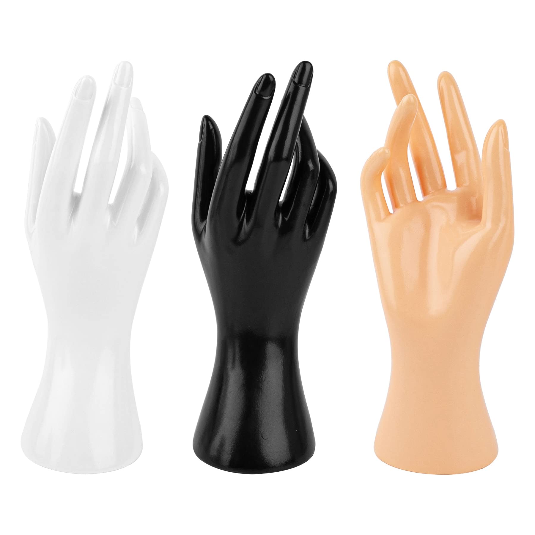 Amazon.com: Framendino, Female Mannequin Hand Jewelry Display Holder ...