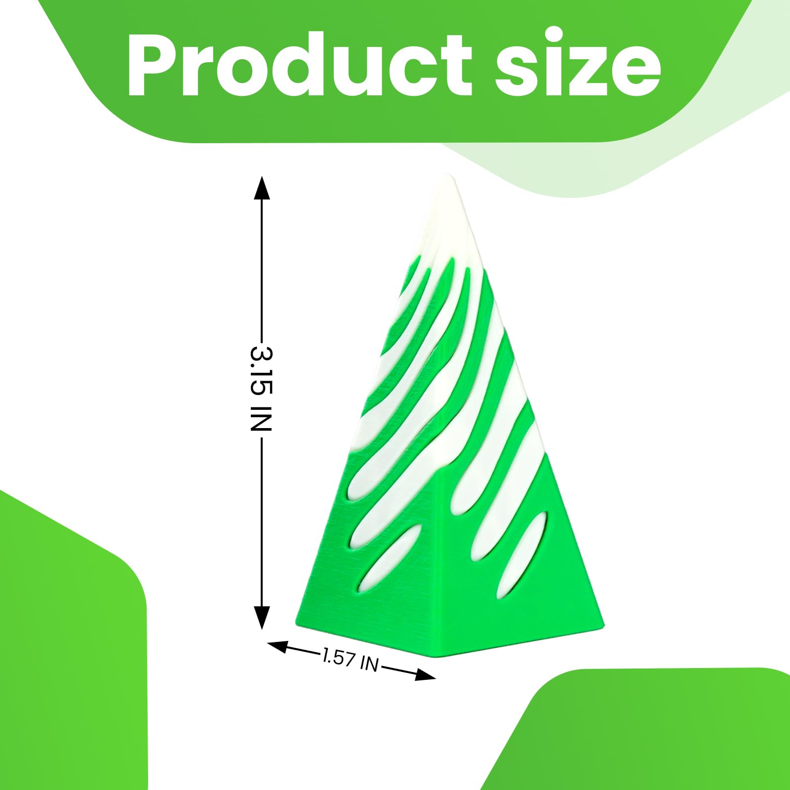 Snapklik.com : Impossible Pyramid Passthrough 4D Printed Statue ...