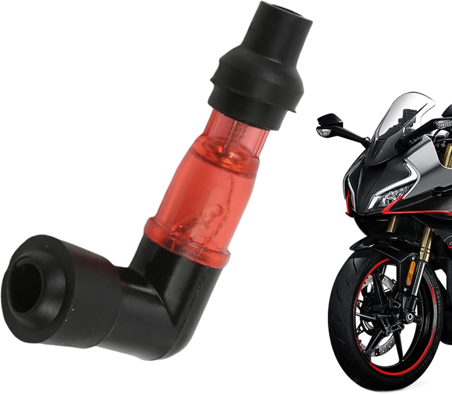 Amazon.com: Flash Spark Plug Cap - Flashing Spark Plug Resistor ...