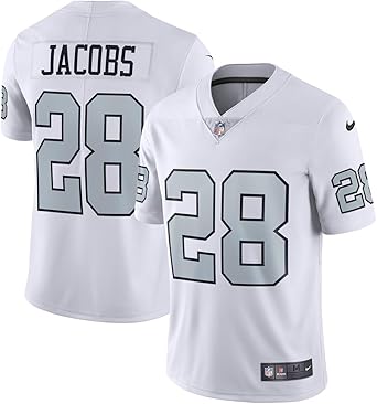 Amazon.com: Nike Josh Jacobs Las Vegas Raiders NFL Men's White Color ...