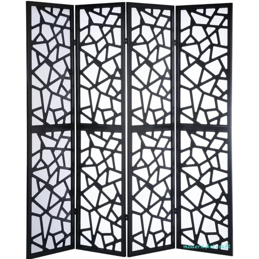 Modern Art & Craft's® Wooden Partition/Wall Screen/Room Divider/for ...