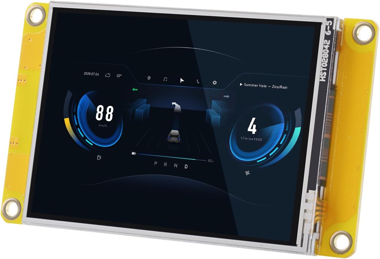 Amazon.com: Nextion 2.8″ HMI Display Discovery Series NX3224F028 Resistive LCD-TFT Touch Screen ...