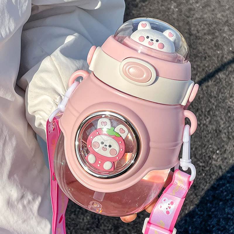 Amazon.com: LIERWOI Kawaii Water Bottle Leakproof Cute Water Bottles ...
