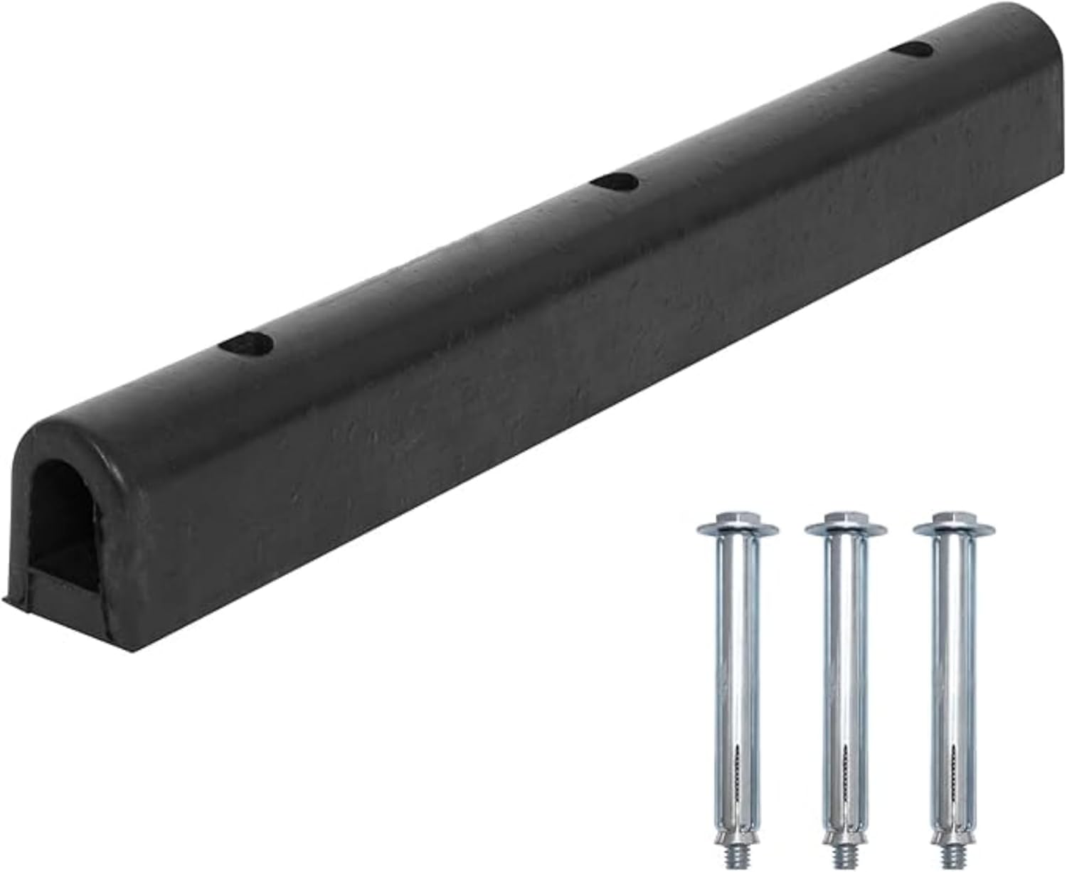 foriy Rubber Dock Bumper Heavy Duty D-Shape Dock Edge Bumper Guard ...