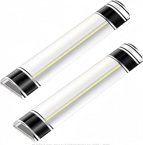 Amazon.com: Chunful 2 Pcs Magnifying Ruler with Guiding Line and Magnet ...