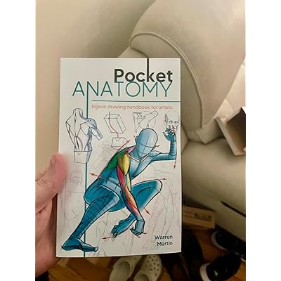 Pocket Anatomy: Figure Drawing Handbook in Color for Artists, Learning How to Draw Human Body by ...