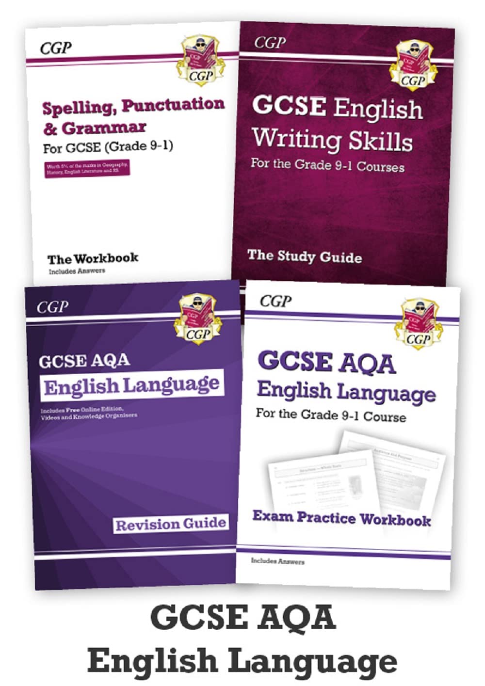 GCSE English Language AQA: Revision Bundle (for... by CGP Books