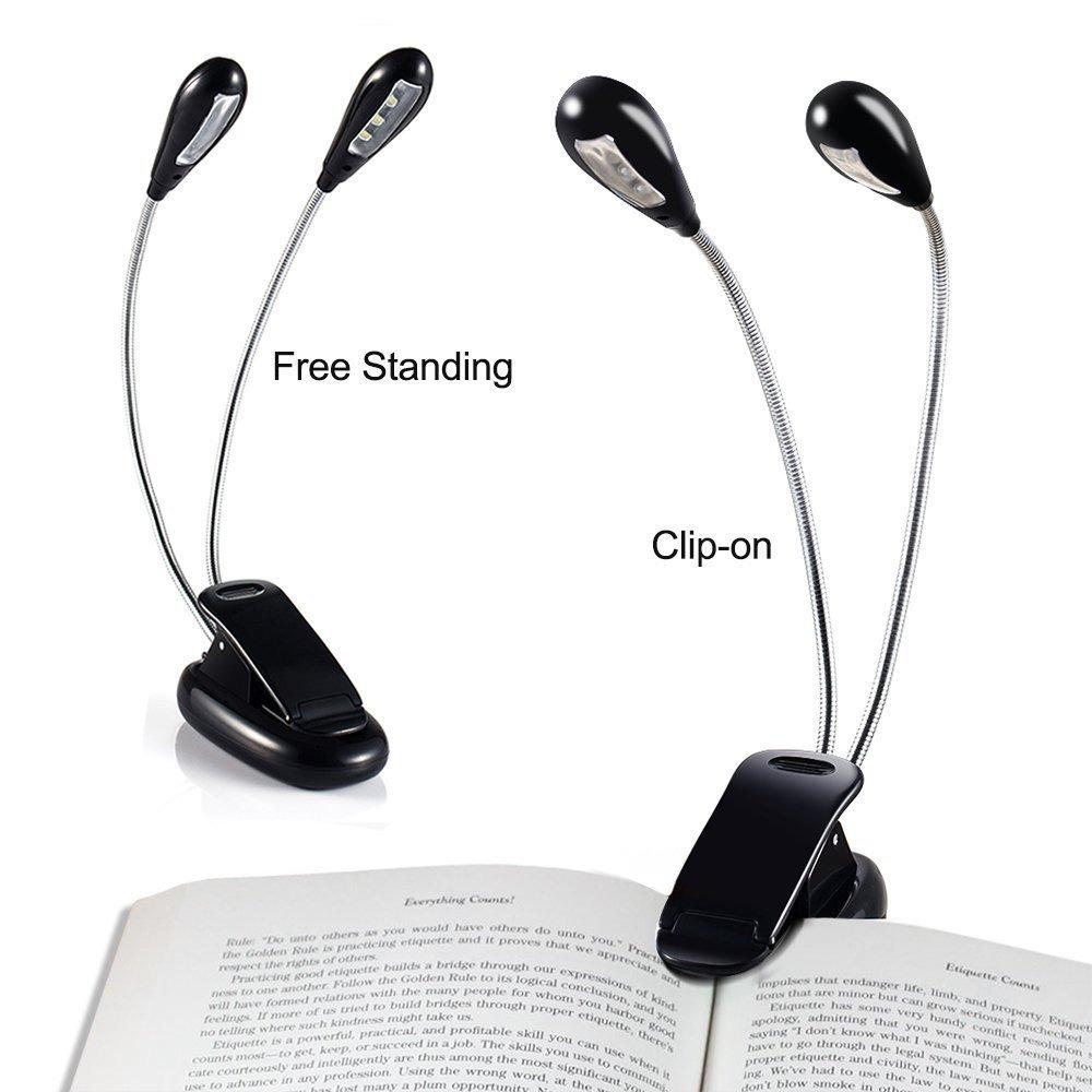 Amazon.com: HIYI Book Reading Stand Light for Bed or Music Stand Light ...