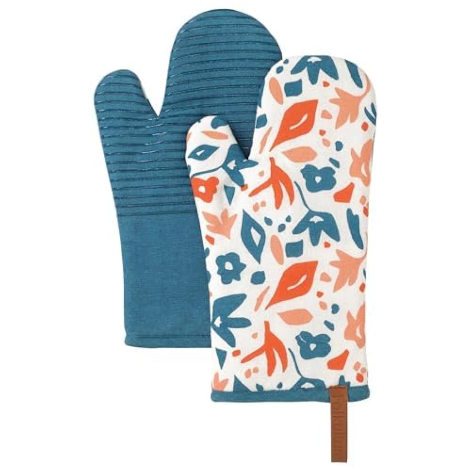 Amazon.com: Folkulture Oven Mitts Heat Resistant 12" x 5.5" or Silicone ...
