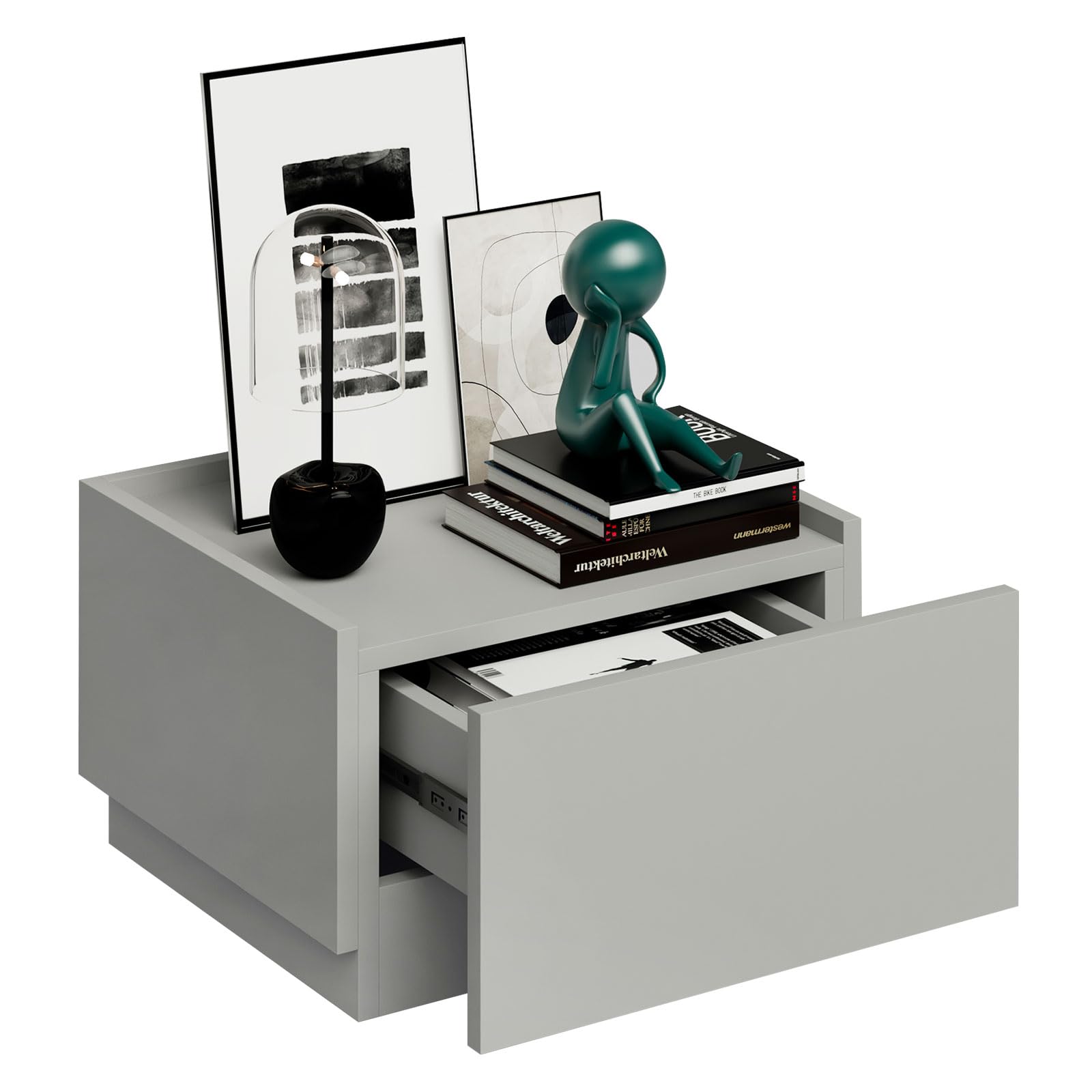 Amazon.com: MUSSTUFIC Stackable 1 Drawer Dresser,for Closet, Wood ...