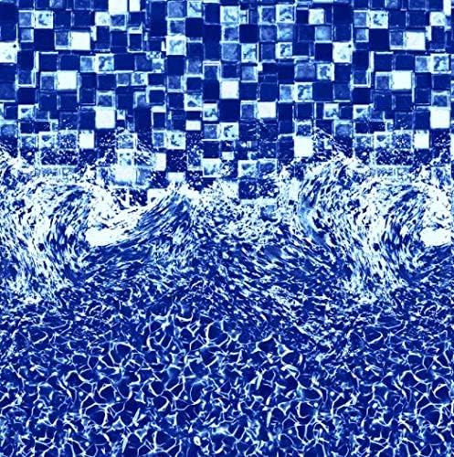 Amazon.com : Beaded Pool Liner for Above Ground Pools Round and Oval ...