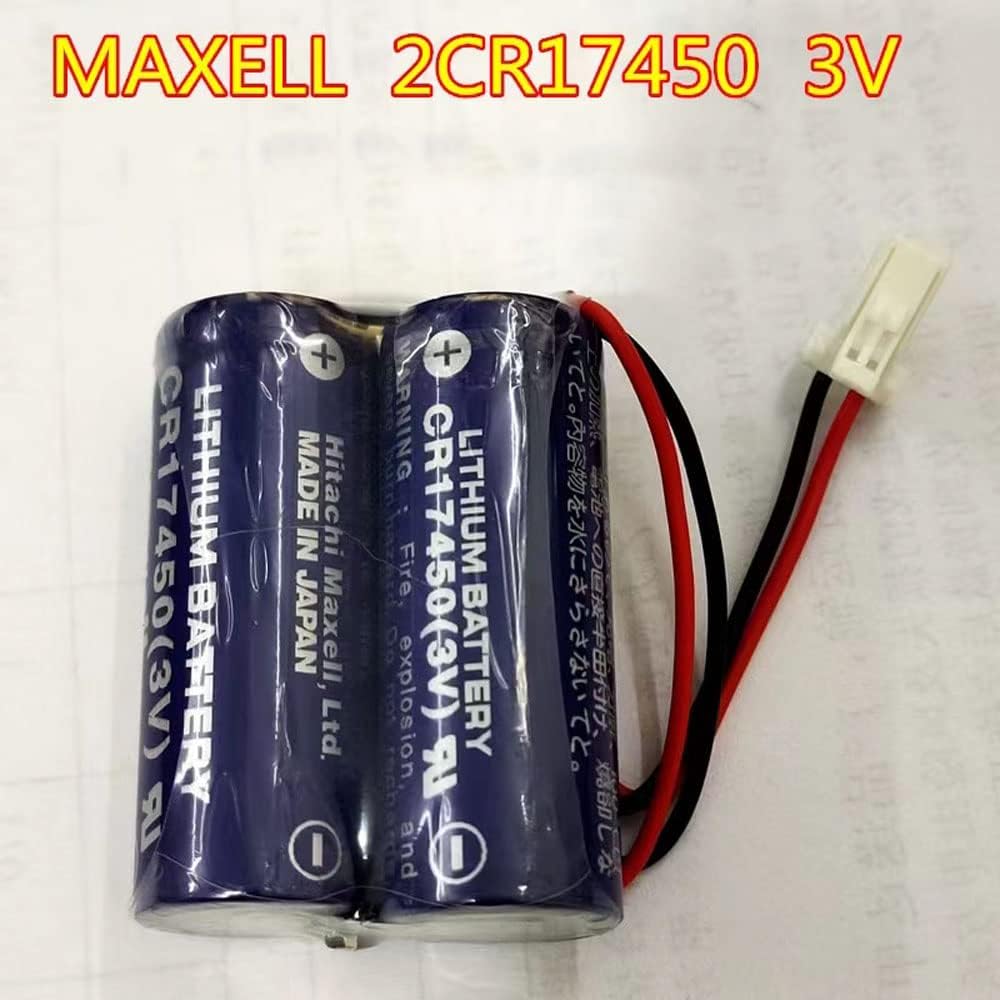 (4Pack) 2CR17450-2WK27 D80UB016170 2600mAh Maxell 3V Replacement PLC ...