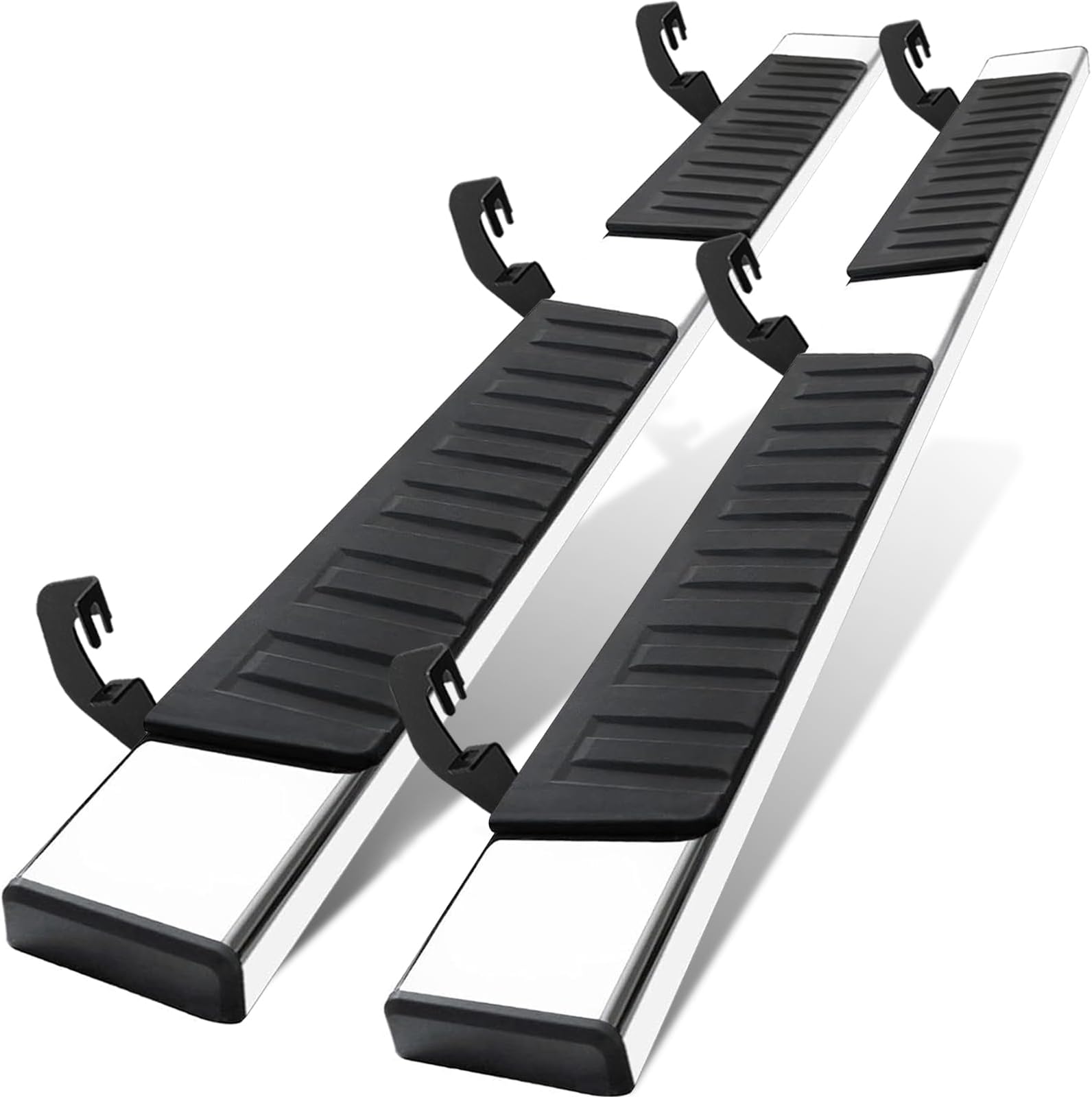 Amazon.com: COMNOVA 6 Inches Double Cab Running Boards & Steps for 2007 ...