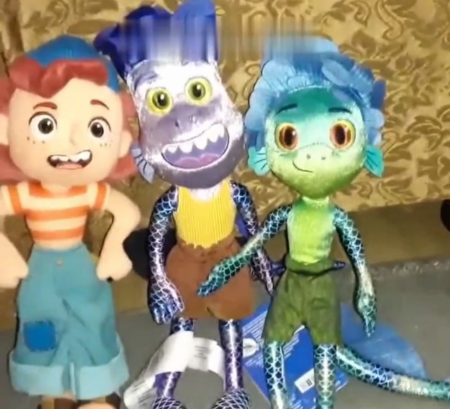 Watch Luca Plush Toy Luca Mask Luca Sea Monster Plush Toy on Amazon Live