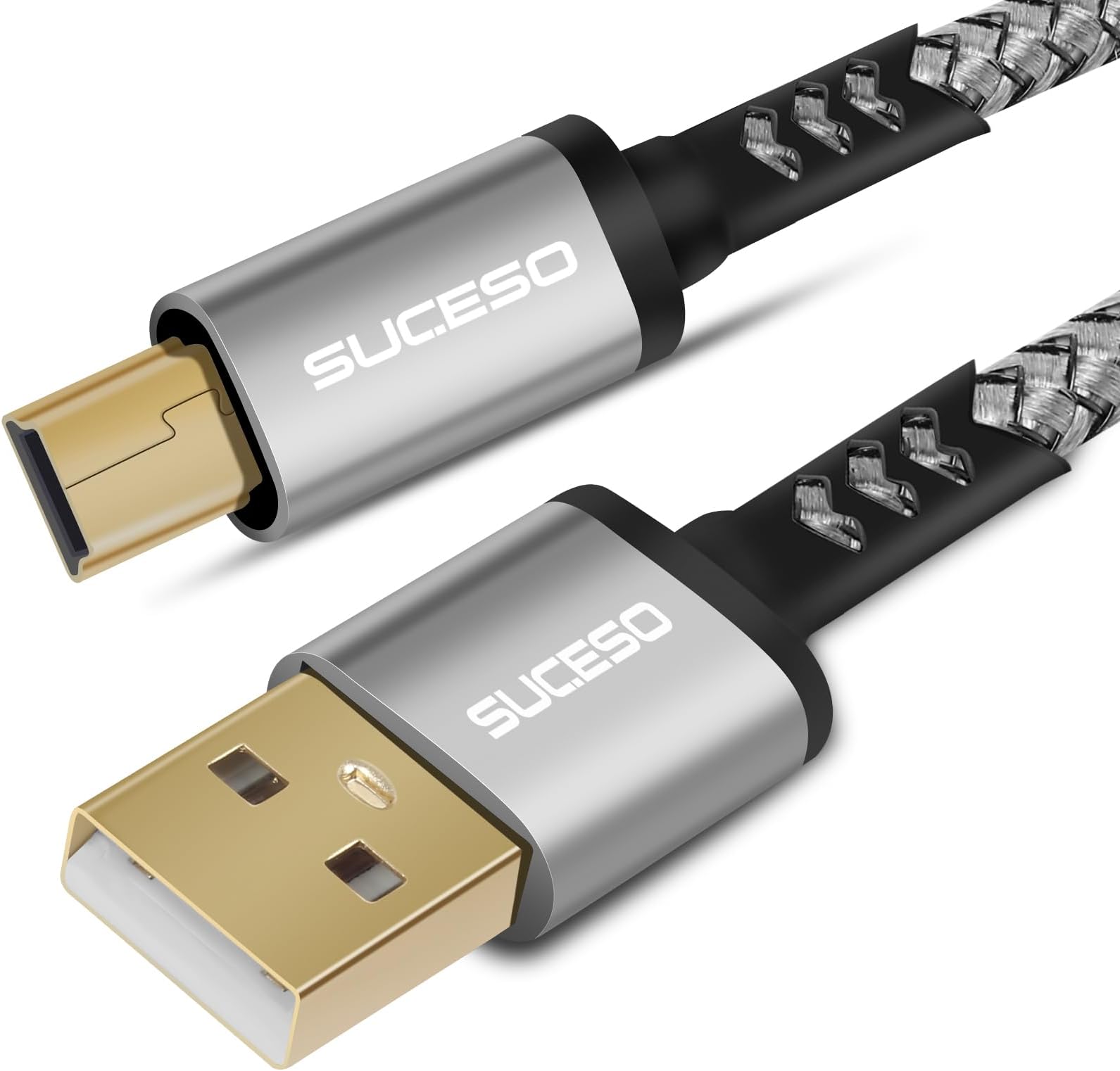 UGREEN Mini USB Cable Braided USB 2.0 to Mini B Cable Data Transfer ...