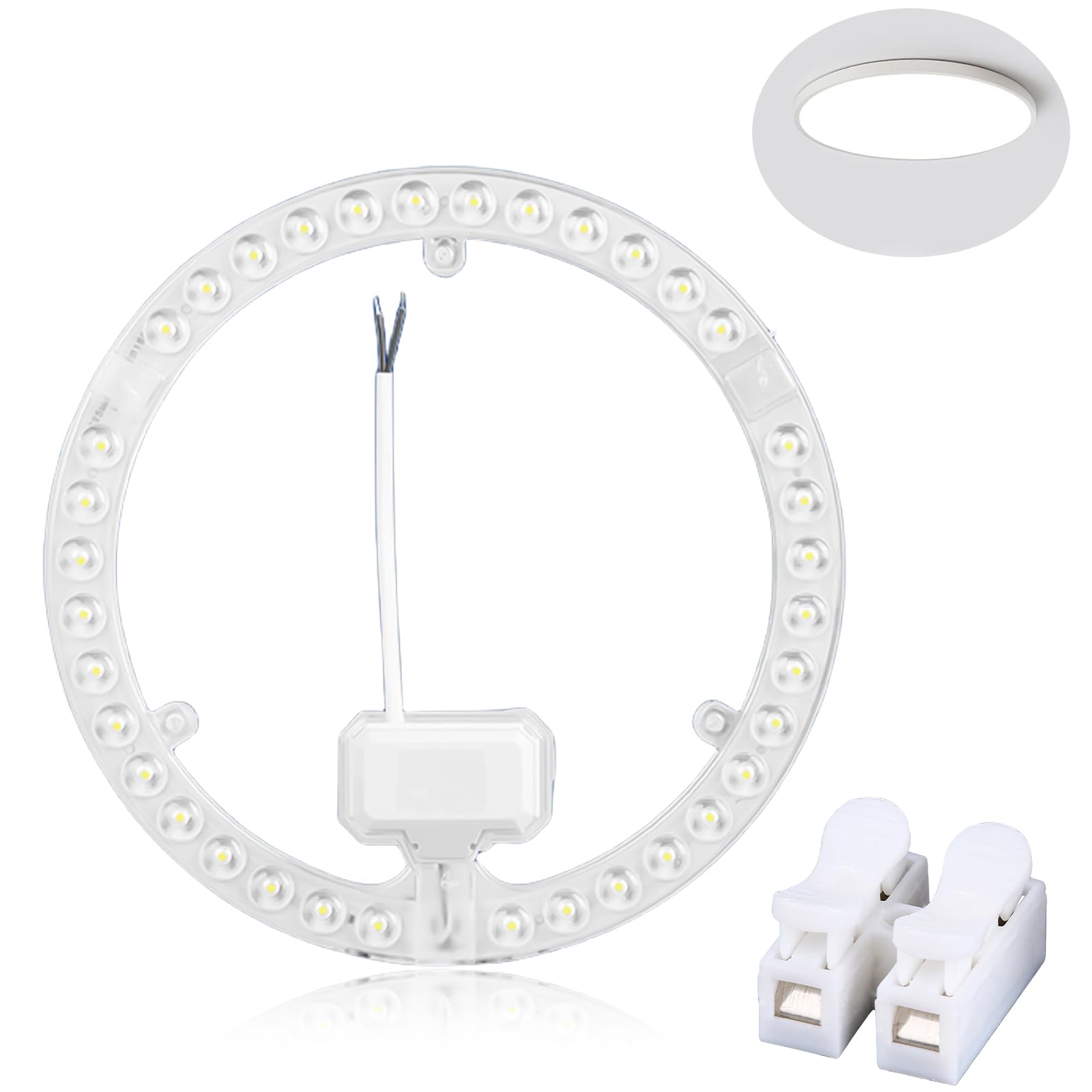 Nizirioo 36W LED Modul UmrüStsatz: Ringlampe Umrüstset Natürliches Weiß ...