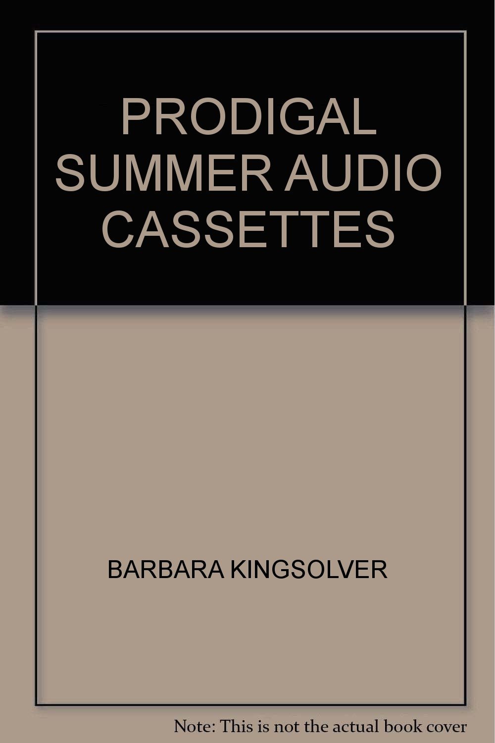 Amazon.com: Prodigal Summer: 9780788752087: Kingsolver, Barbara ...