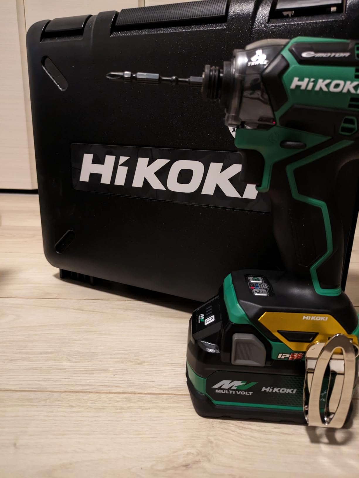 Amazon.co.jp: HiKOKI(ハイコーキ) 36V 充電式インパクトドライバWH36DC(XPSZ)+ビット10本セット ...