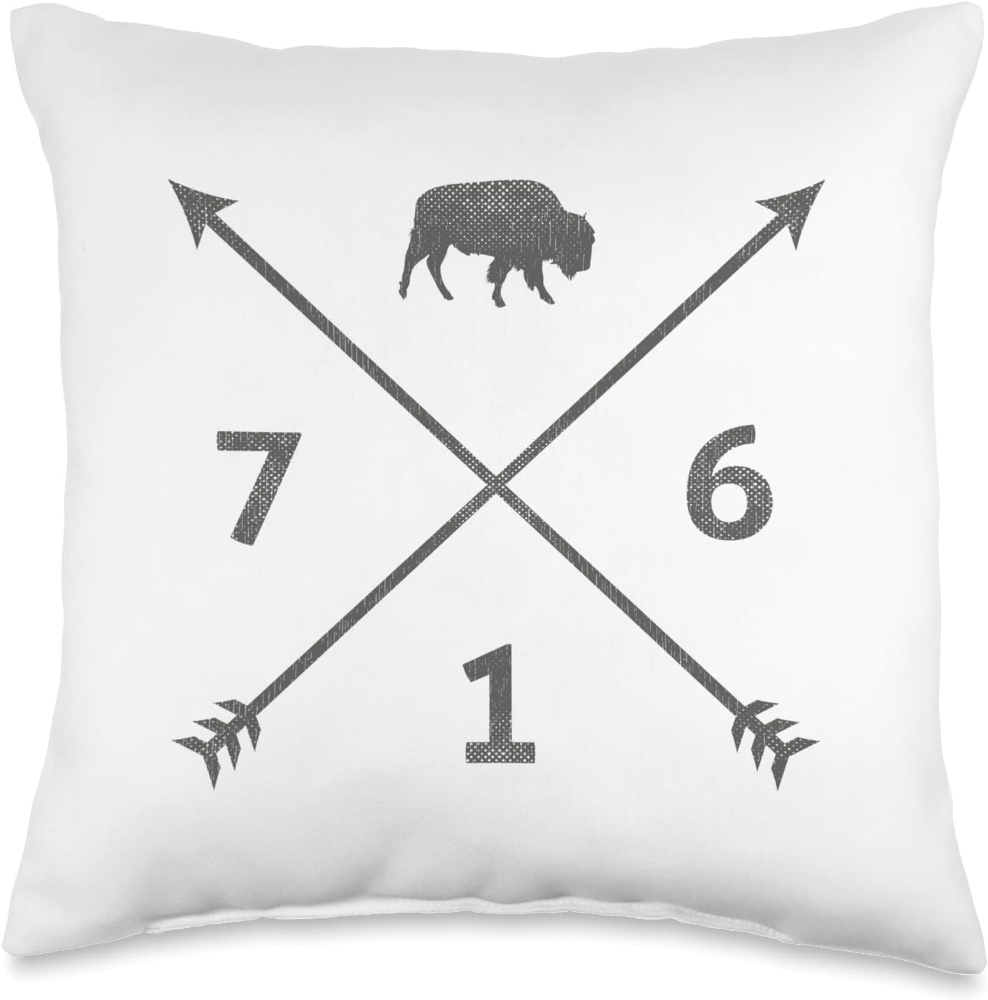 Amazon.com: Buffalo New York BFLO WNY Area Code 716 Buffalo Throw ...
