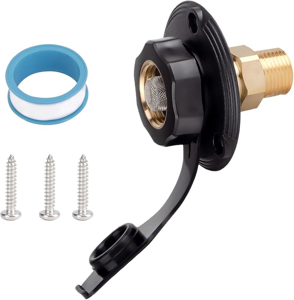 RV City Water Inlet with Check Valve – RV Water Philippines | Ubuy
