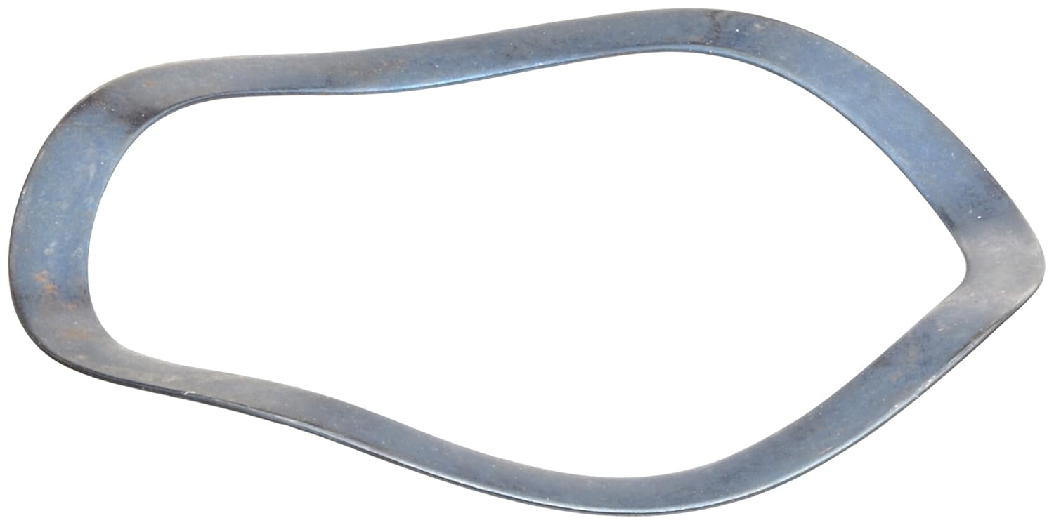 Compression Type Wave Washer, Carbon Steel, 3 Waves, Inch, 1.043" ID, 1 ...
