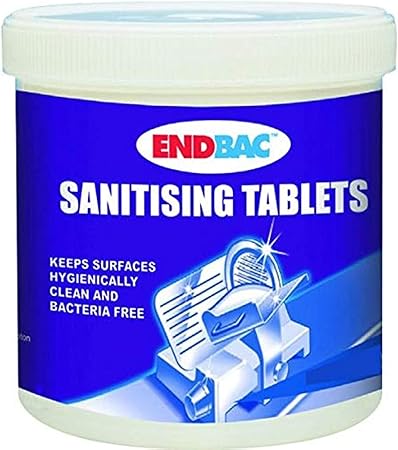 Diversey Endbac Chlorine Sanitising Tablets for Vegetable Washing 230 ...