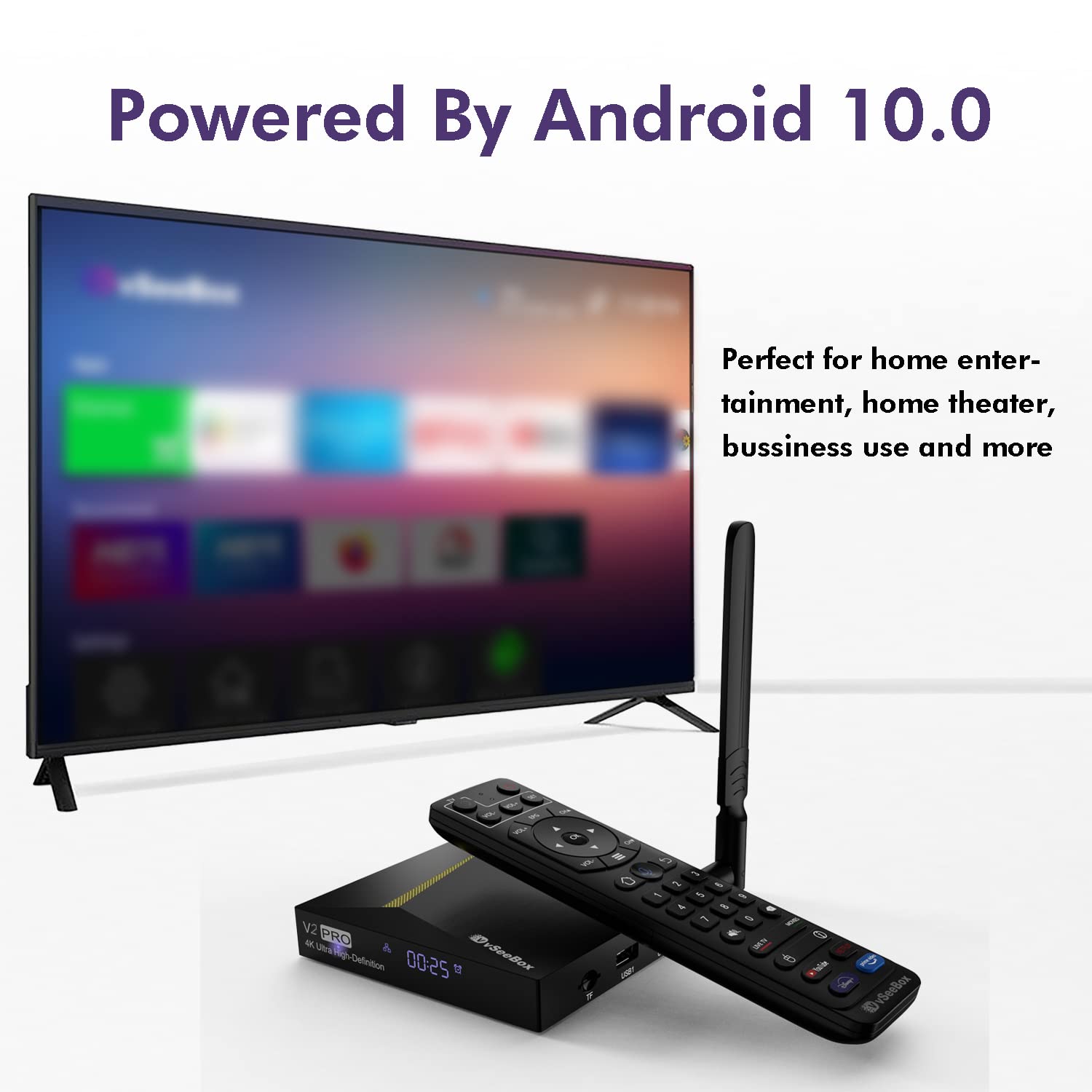 selling discounted 1.96 ct VseeBox V2 Pro, Newest Android TV Box with ...