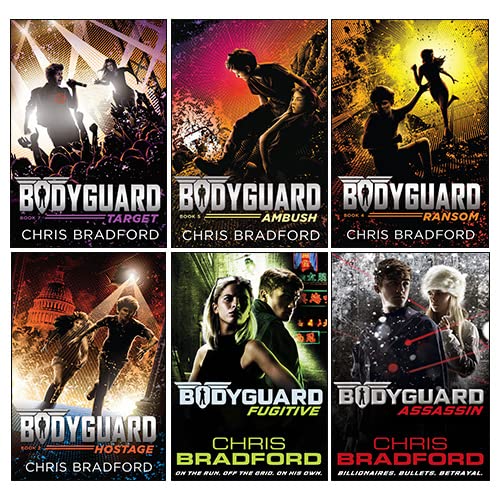 Amazon.com: Bodyguard Series 6 Books Collection Set By Chris Bradford ...