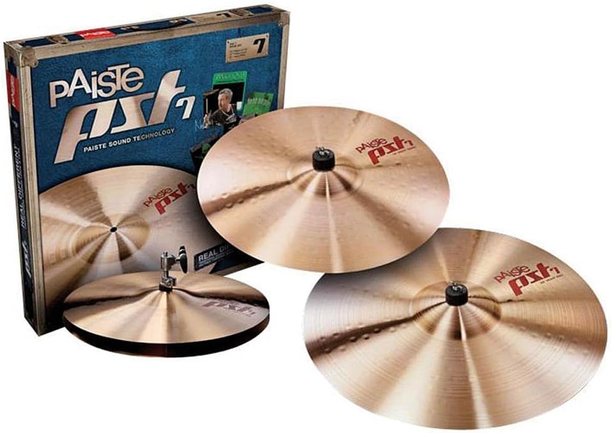 Amazon.com: Paiste PST 7 Universal Cymbal Set : Musical Instruments