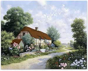 Amazon.com: Vintage Country Road Farmhouse Wall Art Country Spring ...