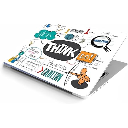 Tinywalk 15.6 Laptop Skin Travel Skin Multicolor Stickers for 14 inch ...