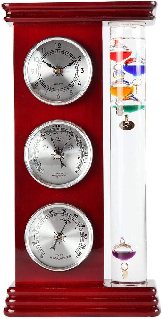 Amazon.com: AcuRite 00795A2 Galileo Thermometer with Glass Globe ...