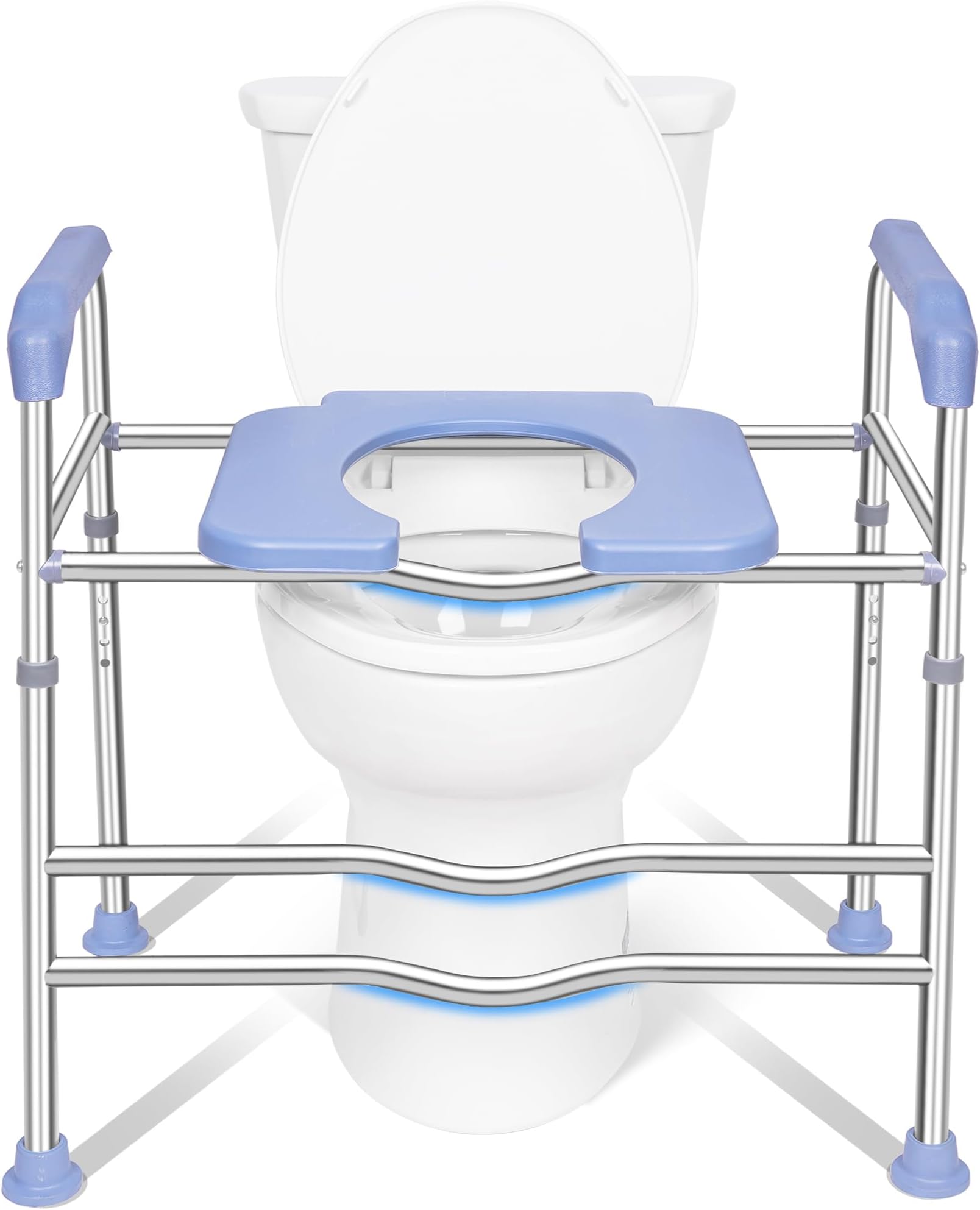 Amazon.com: Sliq Toilet Seat Risers for Seniors, FSA HSA Raised ...
