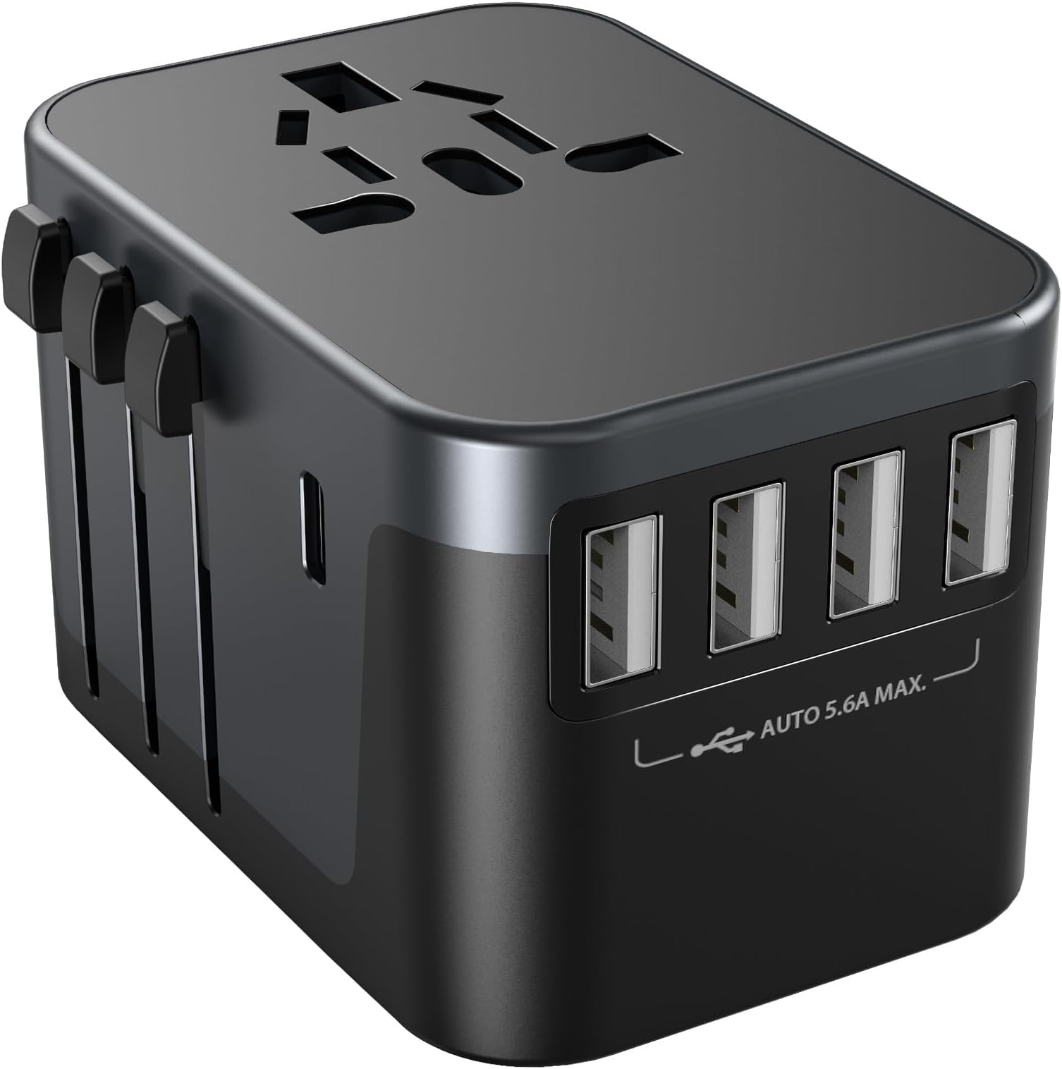 Amazon.com: Universal Travel Adapter, Ortiny International Plug Adapter ...