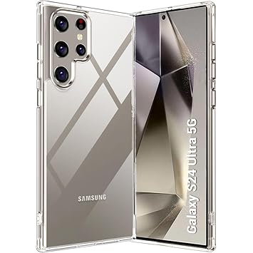 TheGiftKart Hybrid Shockproof Back Cover Case for Samsung Galaxy S24 Ultra 5G | Hard Back Case ...