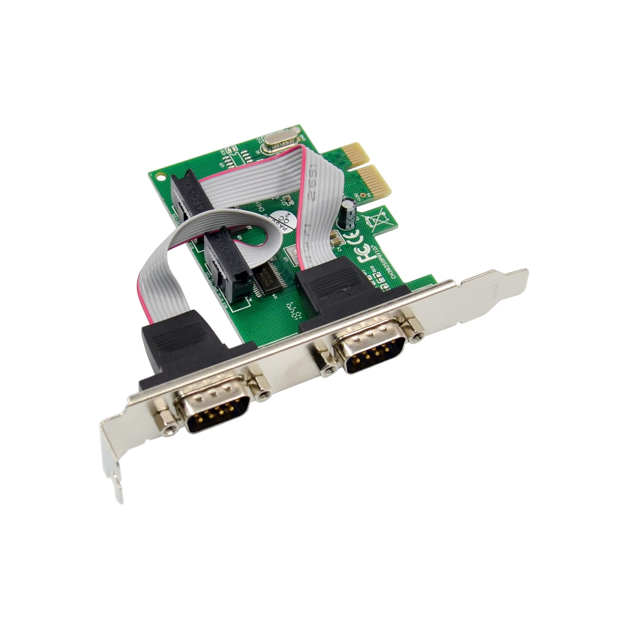 Snapklik.com : DriverGenius 2-Port PCI Express PCIe RS232 Serial Host ...