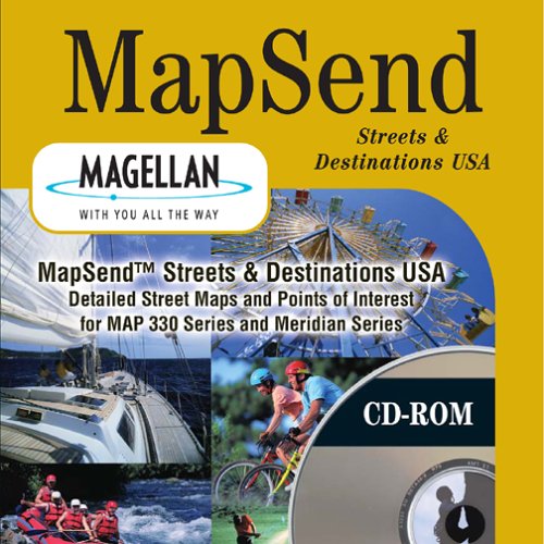 Magellan MapSend CD for Meridian and MAP330 Series GPS Handhelds ...
