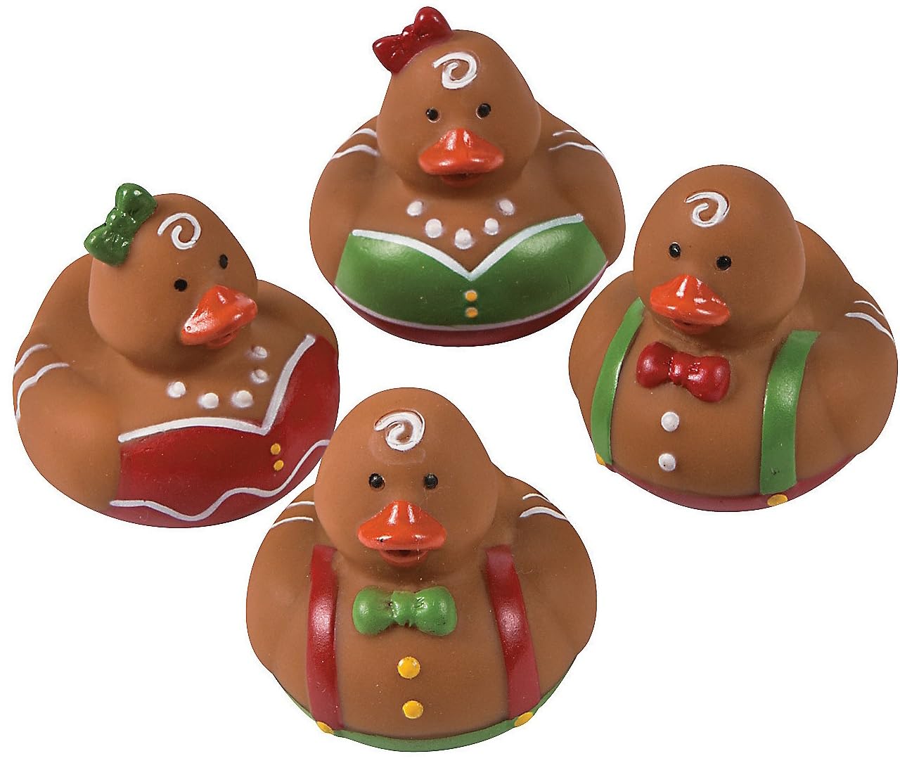 Amazon.com: HAPPY DEALS ~ Gingerbread Rubber Ducks | 12 Pack ...