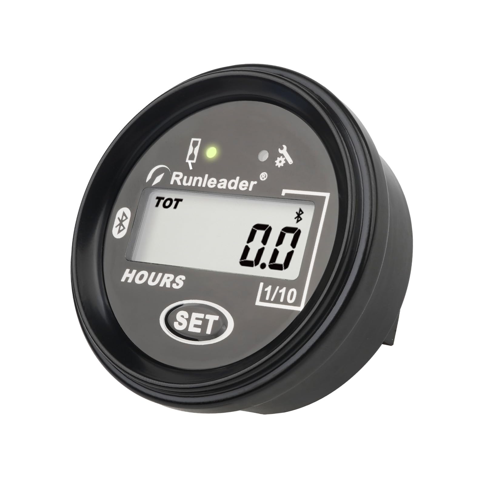 Amazon.com: Runleader LCD Digital Bluetooth Communication Hour Meter ...