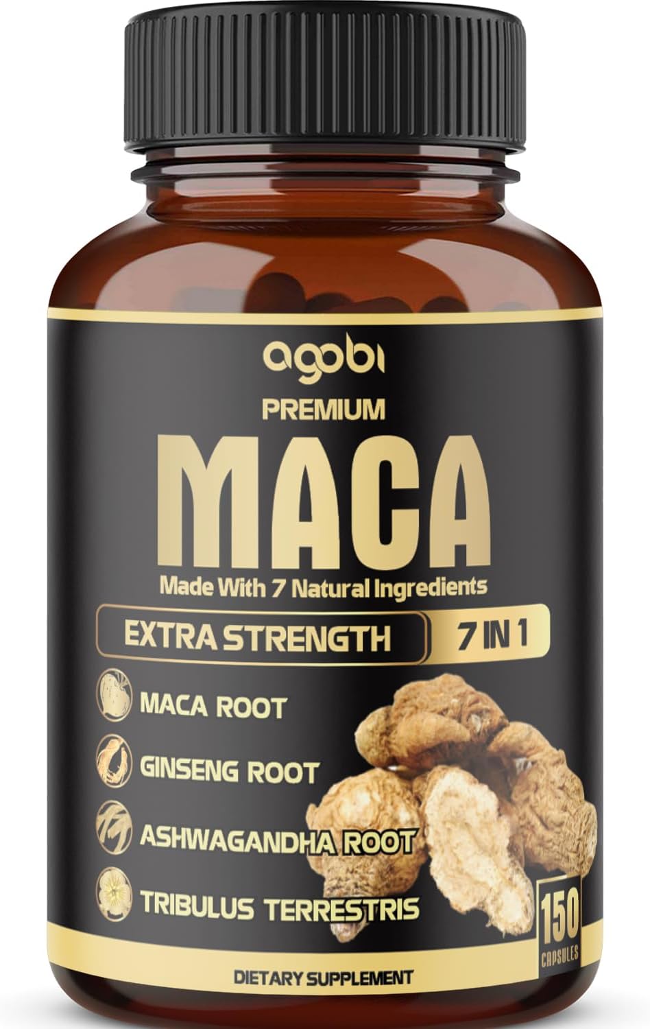 Amazon.com: Natgrown Organic Maca Root Powder Capsules 1500 mg with ...