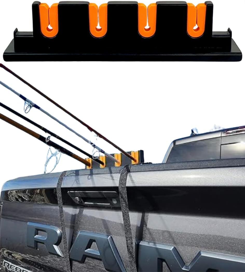 Amazon.com: Rod Hauler Fishing Rod Holder for Truck Tailgate ...