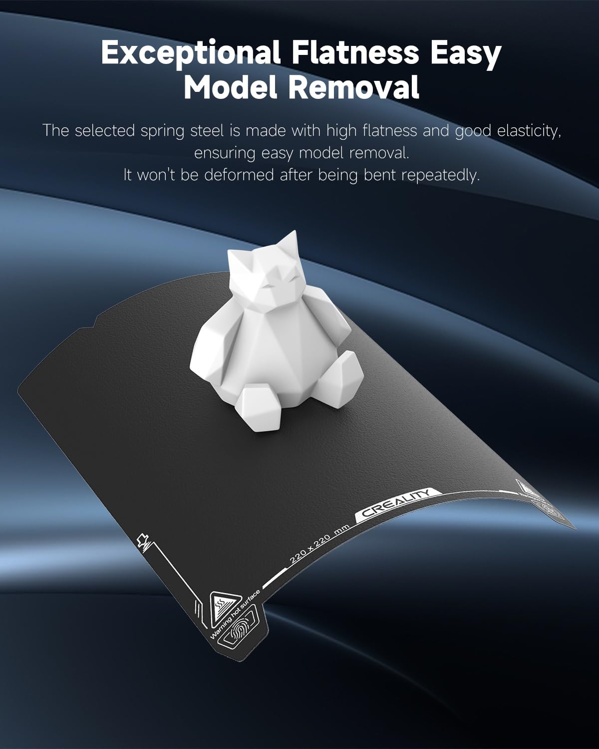Snapklik.com : Ender 3 V3 SE Build Plate, 235x235mm Textured Surface ...