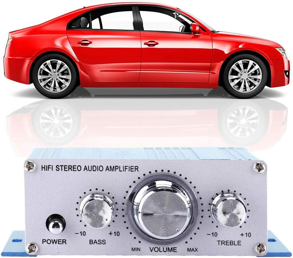 Sxhlseller Car Auto Amplifier Mini Car Auto Amplifier Mini Digital Car ...