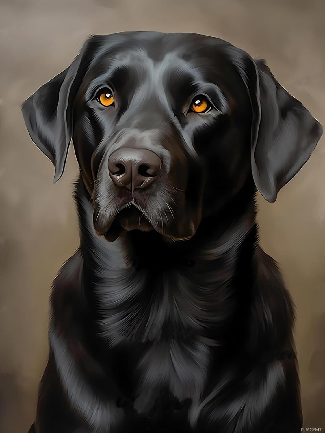 Amazon.com: PUAGEMTI 5D Labrador Dog Diamond Art Painting Kits for ...