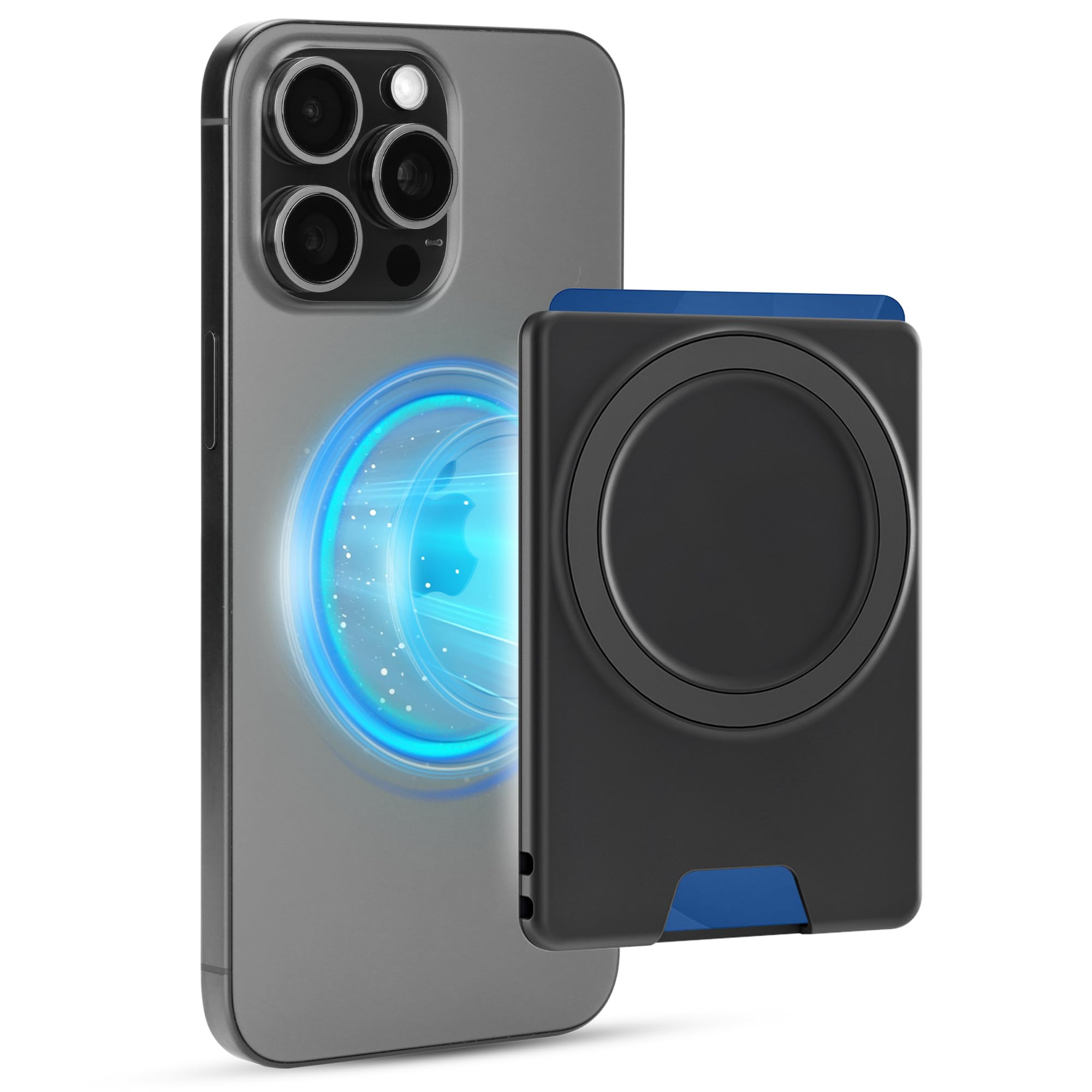 Amazon.com: PROfezzion Magnetic Wallet with Double Magnets, Plastic Mag ...