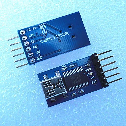 Amazon.com: 2 pcs lot FTDI support 3.3V 5V dual power supply ft232rl ...
