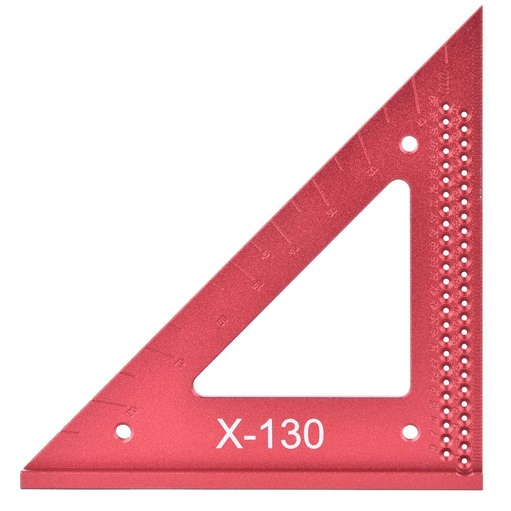 Scribing Triangular Ruler,Hole Scribing Ruler,Woodworking Hole Scribing ...